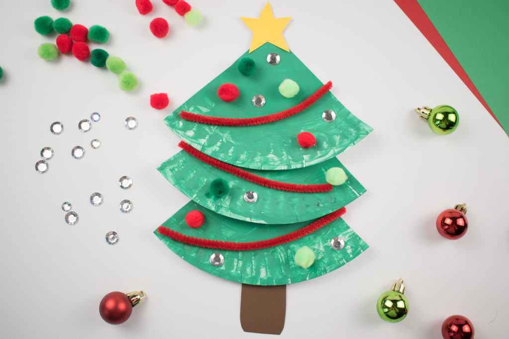 Paper Plate Christmas Tree Craft 2024