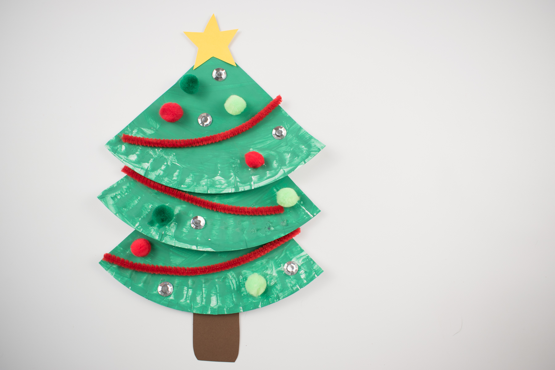 Paper Plate Christmas Tree Craft 2024