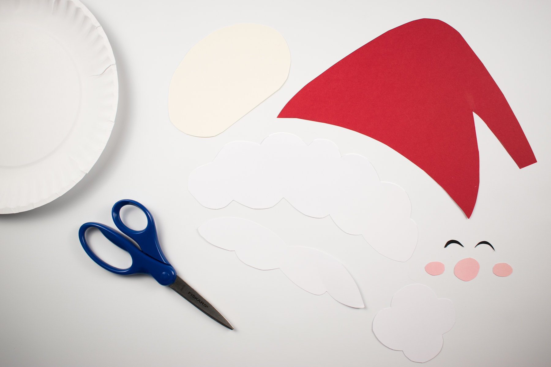 How To Make Paper Plate Santa Craft 2023