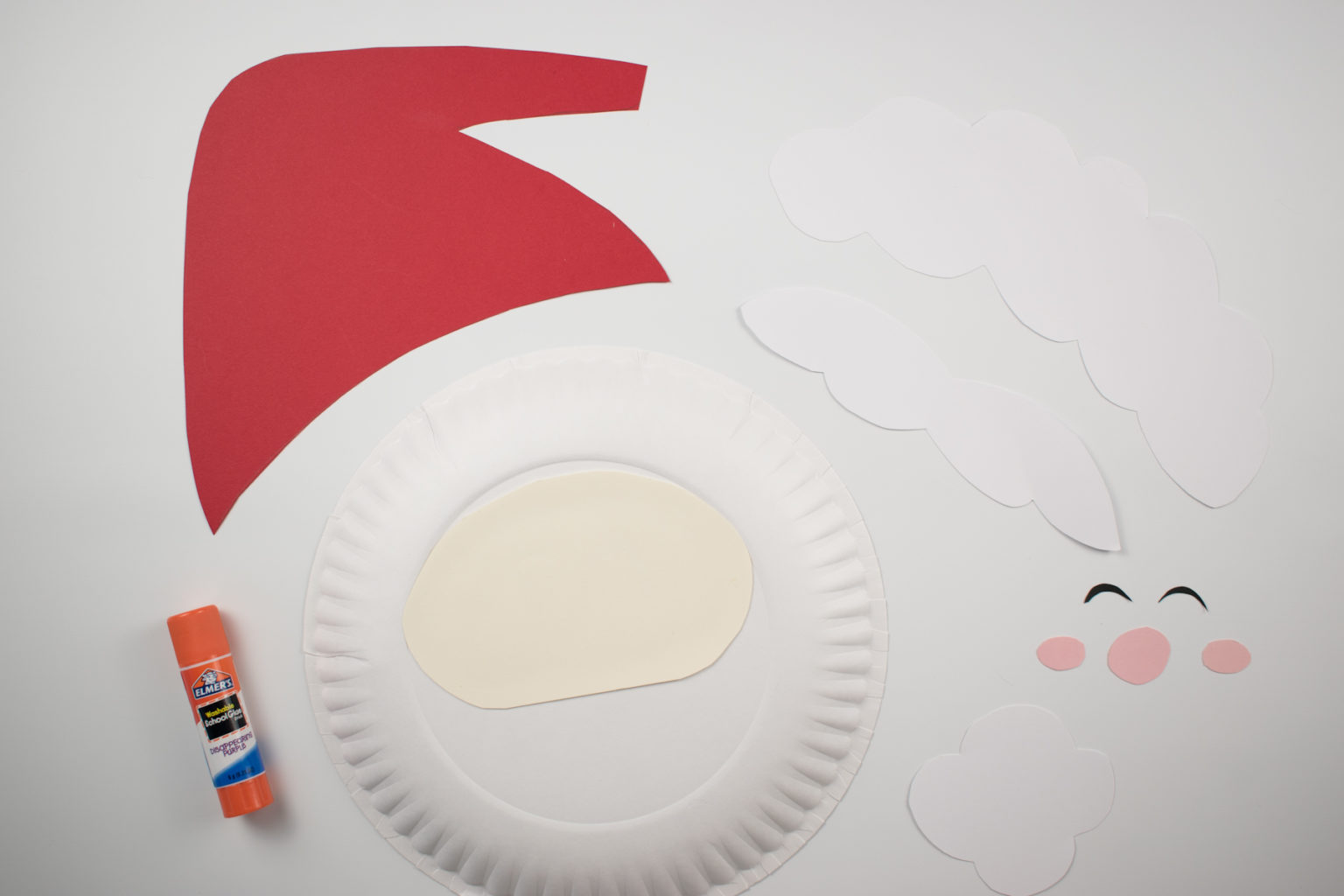 How To Make Paper Plate Santa Craft 2023