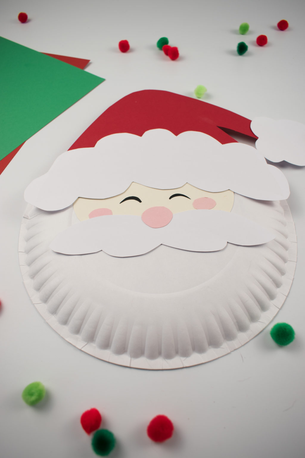 How To Make Paper Plate Santa Craft 2023